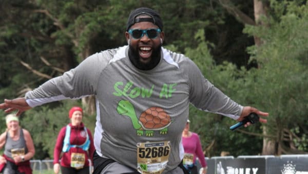 Martinus Evans is 300 Pounds and Running