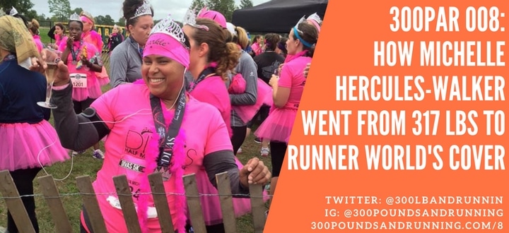 How Michelle Hercules Walker Went From 317lbs to Runner's World Cover